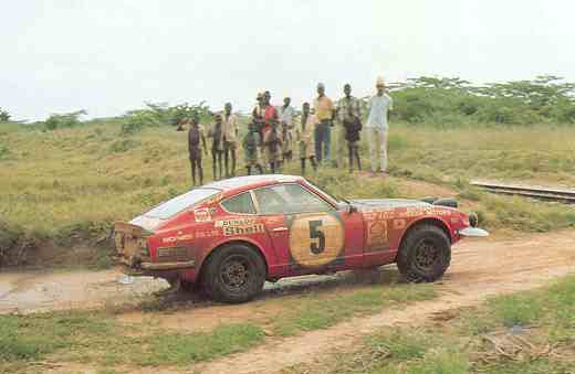 The DATSUN 240Z Rally Cars