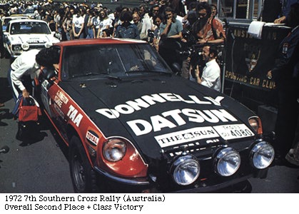 The DATSUN 240Z Rally Cars